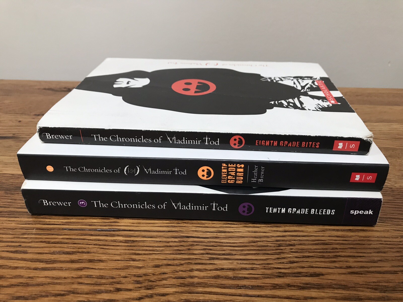 The Chronicles of Vladimir Tod by Heather Brewer book 1, 3 & 4 chapter ...