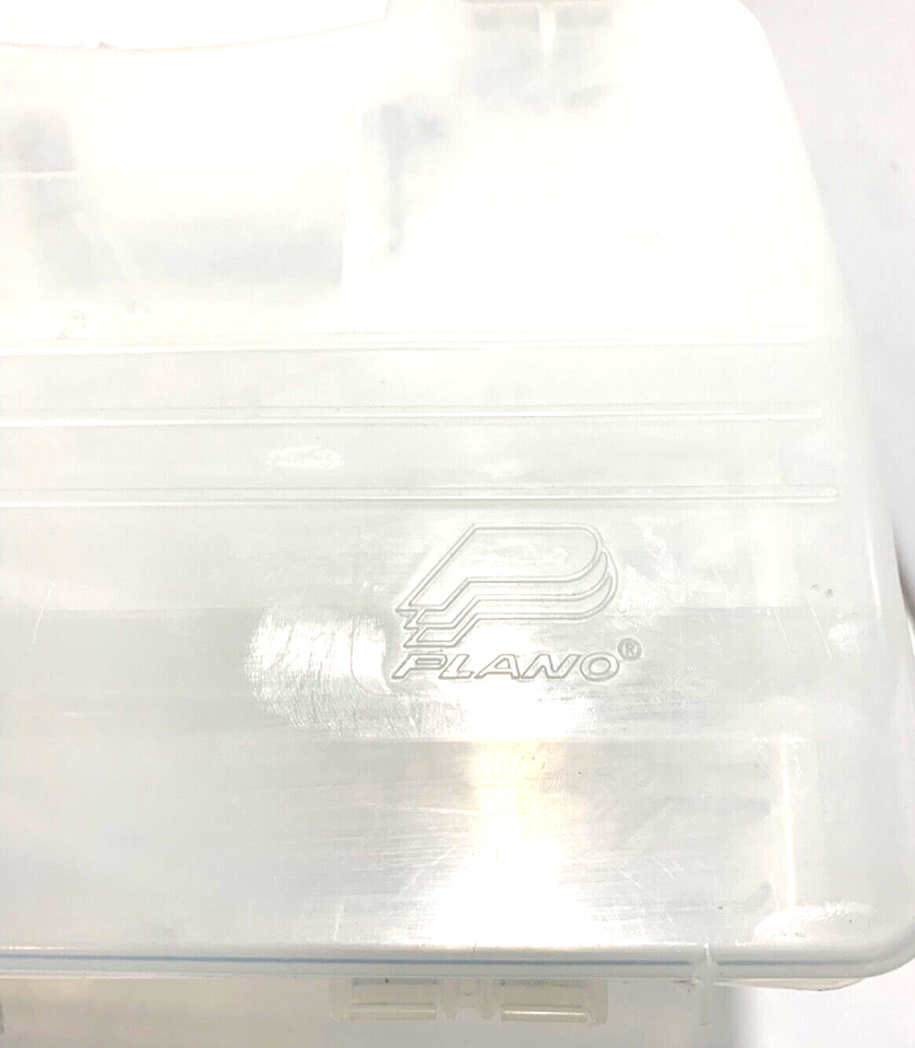 PLANO Clear Plastic Craft Hobby Collector Organizer Boxes Dividers ...
