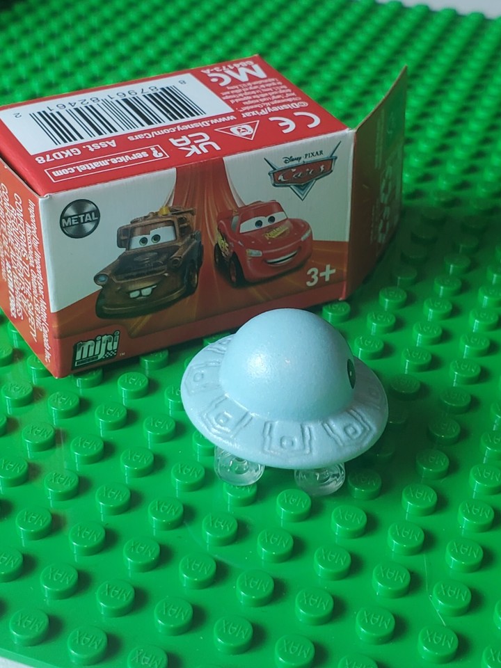 Disney Pixar Cars 2021 Mini Racer Mator the UFO GLOWS IN THE DARK | eBay
