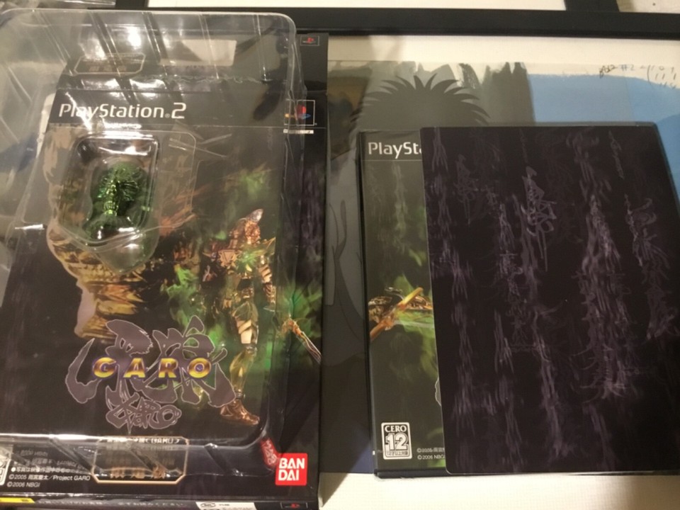 VERY RARE NEW Factory Sealed ! PS2 GARO Golden Knight Ogon Kishi ...