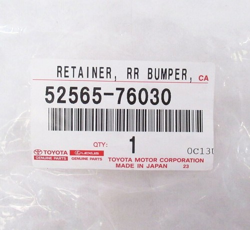 Genuine OEM Toyota Lexus 52565-76030 Passenger Rear Bumper Insert 2014 ...