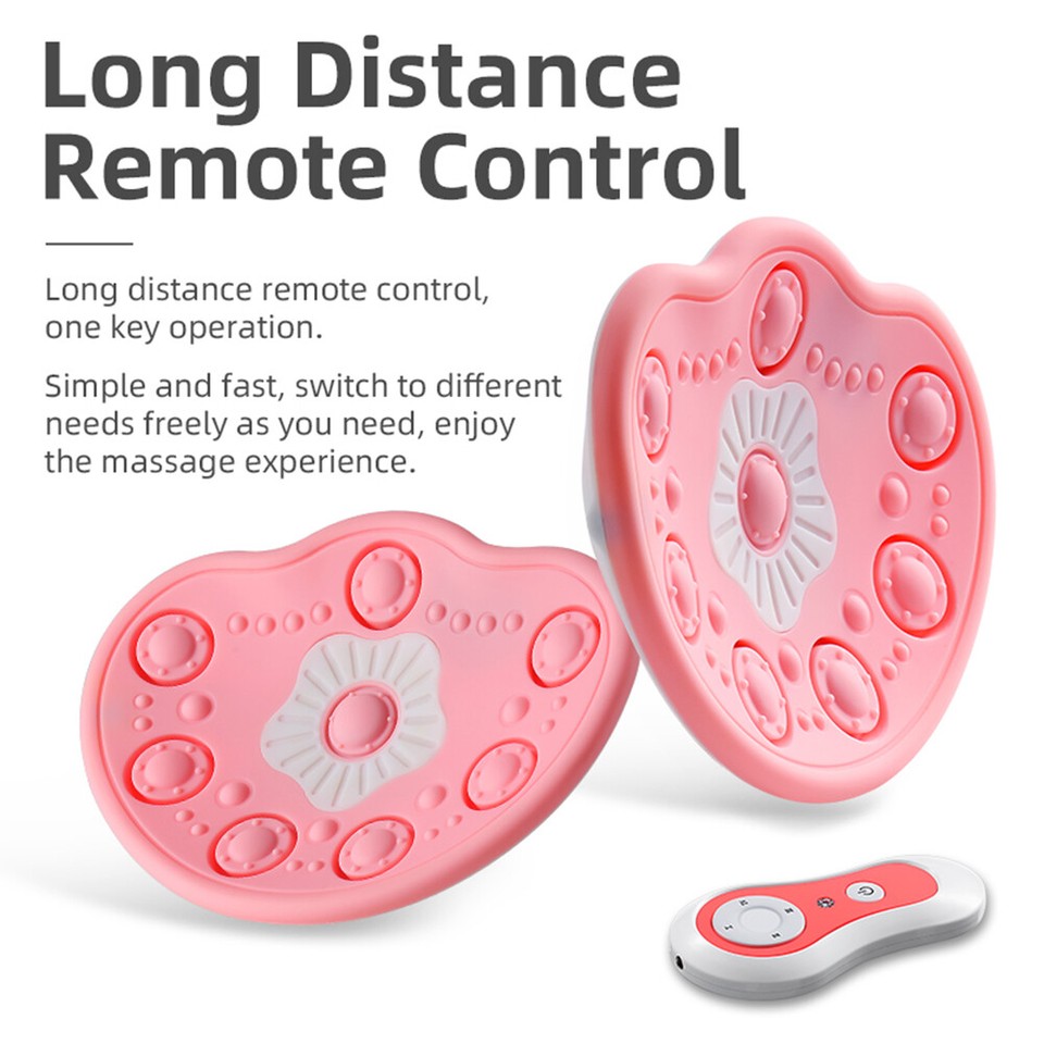 Electric Breast Massager Vibrating Bra Chest Cup Enlargement Enlarger 4 ...