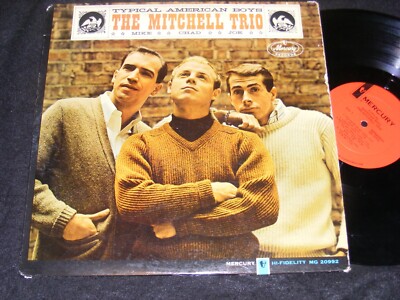 Folk Music Rarity THE CHAD MITCHELL TRIO Typical American Boys MERCURY ...