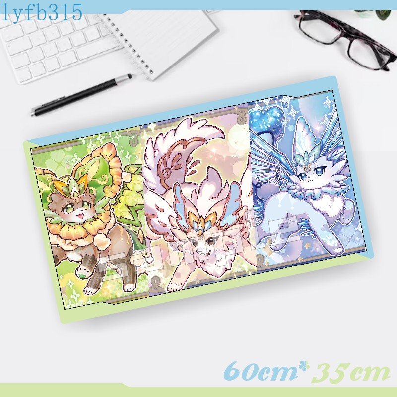 Yu-Gi-Oh! Purrely Keyboard Mouse Pad Desk Card Pad Game Playmat 35x60cm ...