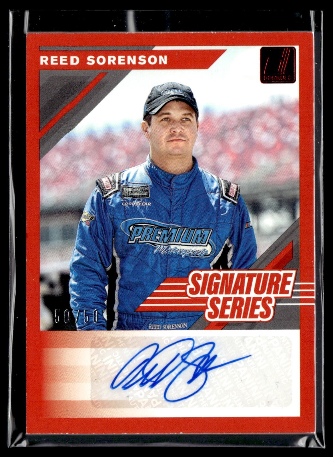 2020 Panini Donruss Racing Signature Series SS-RS Reed Sorenson /50 ...
