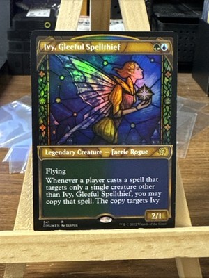 MTG *Ivy, Gleeful Spellthief Showcase Textured Foil X1* (NM) Dominaria ...
