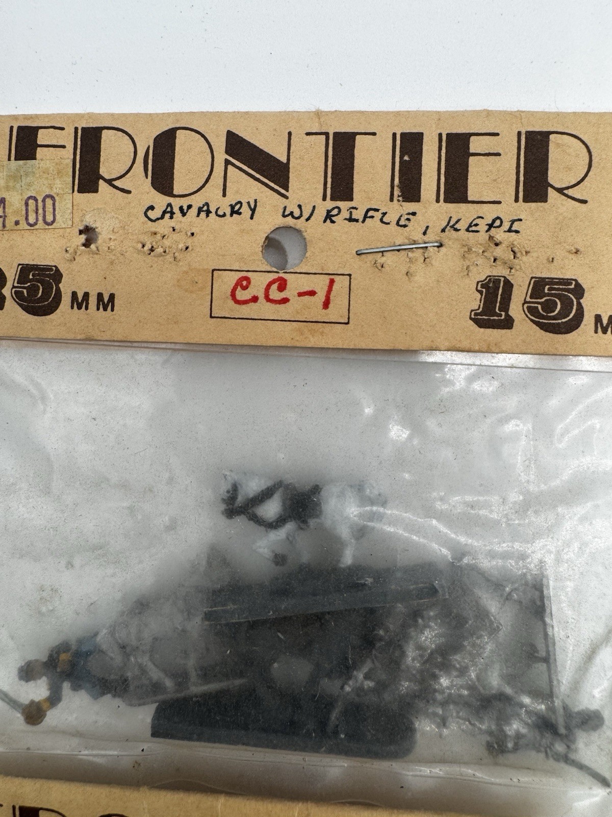 Frontier Lead Miniatures 15mm Old West ACW Figures Lot Of 10 Packs ...