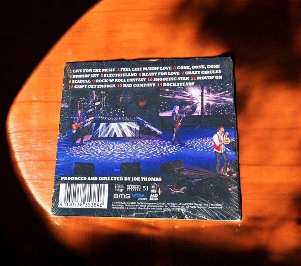 Live At Red Rocks (CD/DVD) by Bad Company Sealed New 4050538353846| eBay
