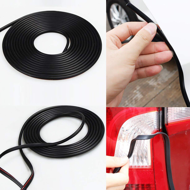 5M Car Door Boot Edge Protector Strip Trim U Shape Guard Seal Rubber ...