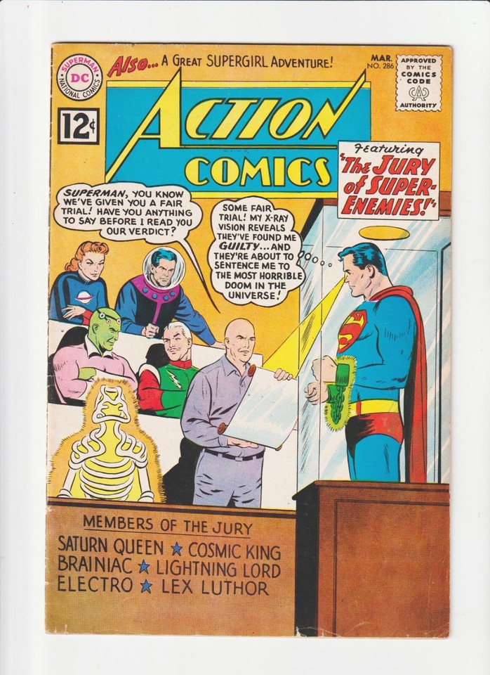 Action Comics #197 DC Superman 1954 GOLDEN AGE, CHIMP KING | eBay