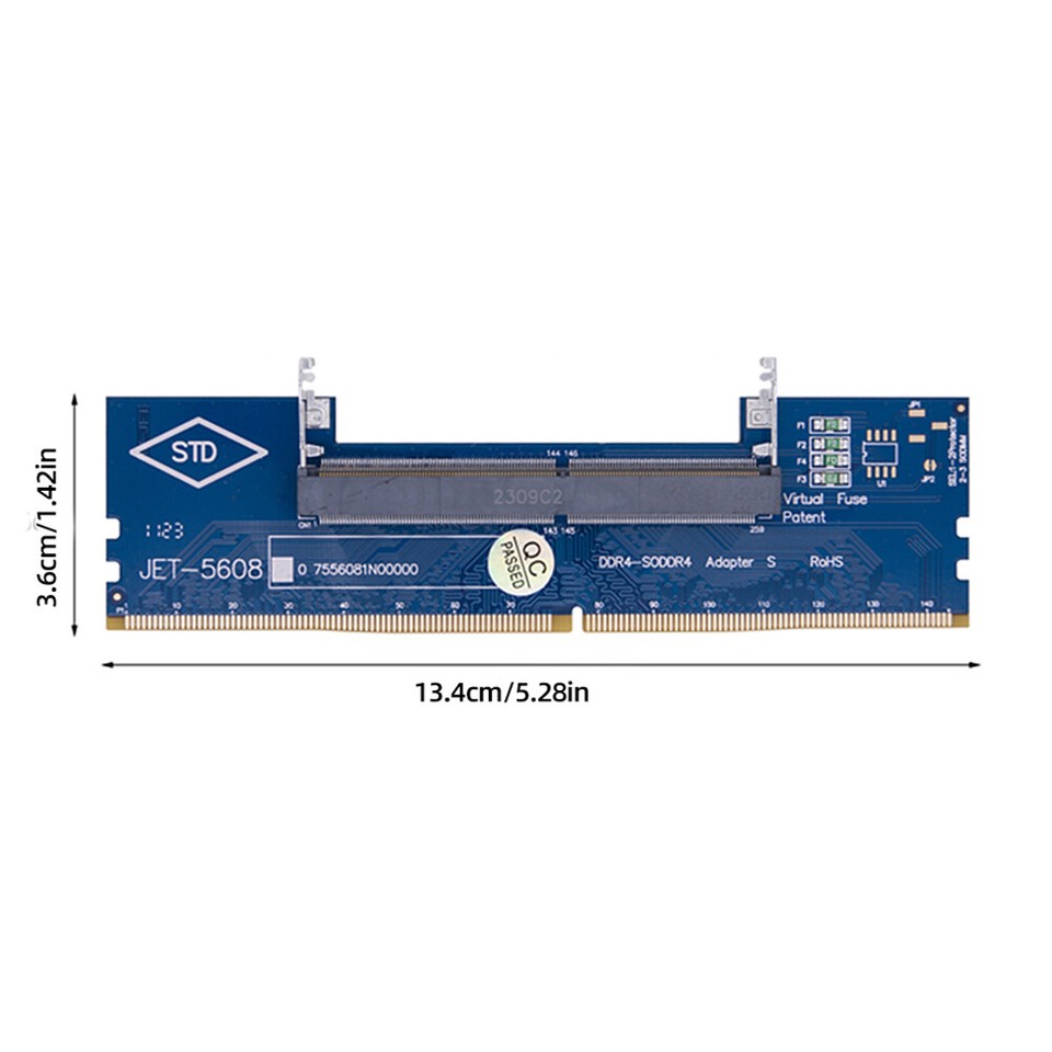 Laptop To Desktop Memory Ram Ddr3 Ddr4 Ddr5 Useful Memory Adapter 5058