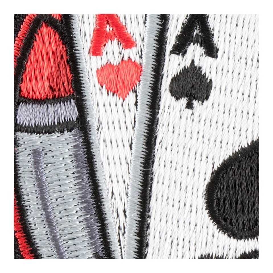 Pocket Rockets Aces Playing Cards Patch, Gambling Patches | eBay