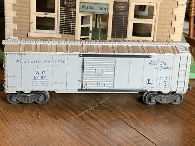 Lionel O 6464 Western Pacific silver box car | eBay