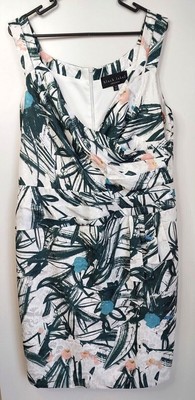 Black Label Contony Size 16 Floral Formal Party Dress | eBay Australia