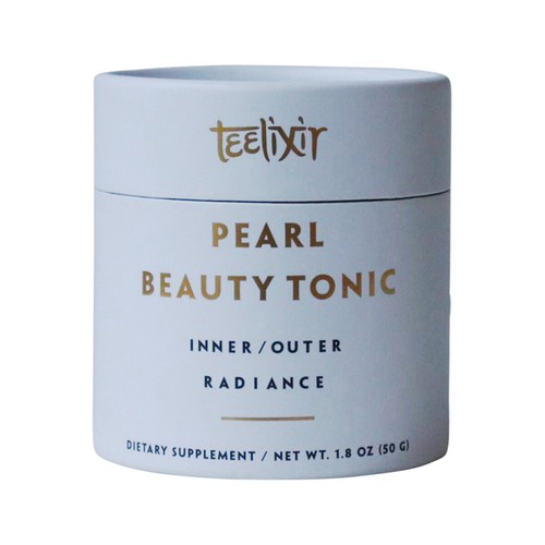 ^ Teelixir Pearl Beauty Tonic Inner Outer Radiance 50g Pearl Extract ...