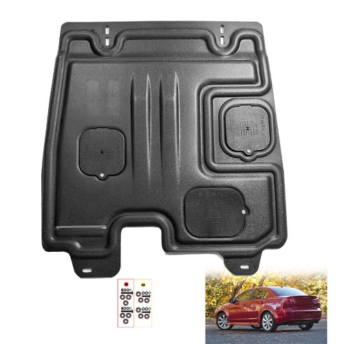 For 2009-2017 Mitsubishi Lancer Engine Under Cover Front Splash Shields ...