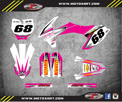 Custom graphics for KTM 50 2016 - 2018 SHOCKWAVE PINK STYLE full ...