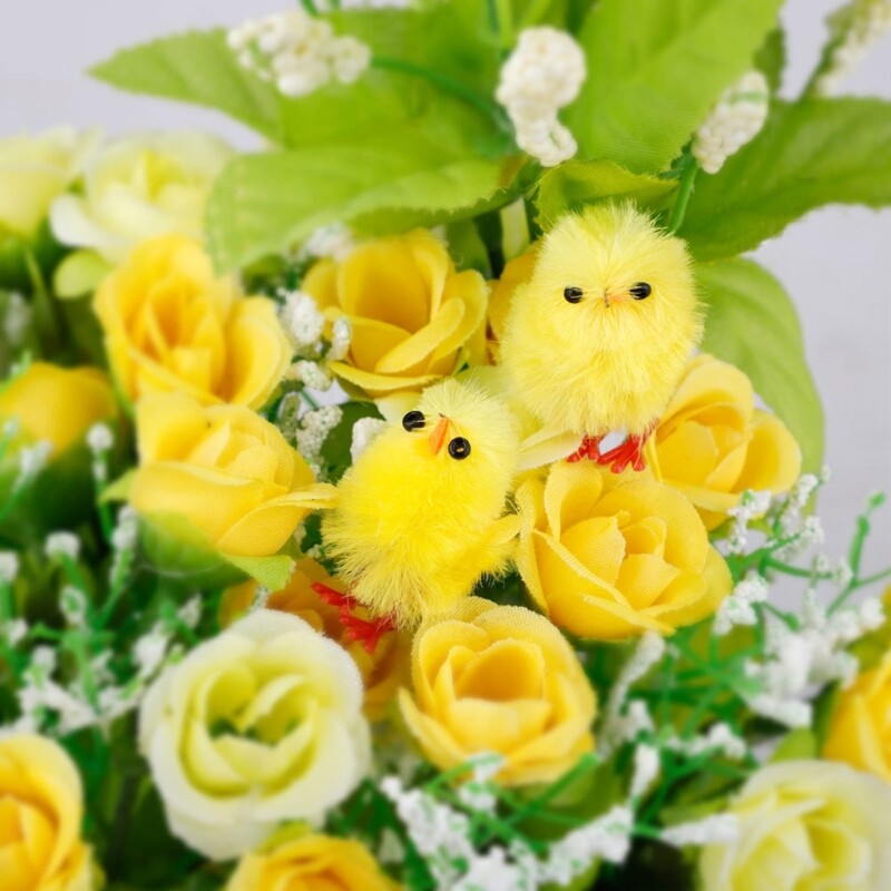 60pcs Easter Mini Chicks Toy for Kids Home Easter Party Favor | eBay
