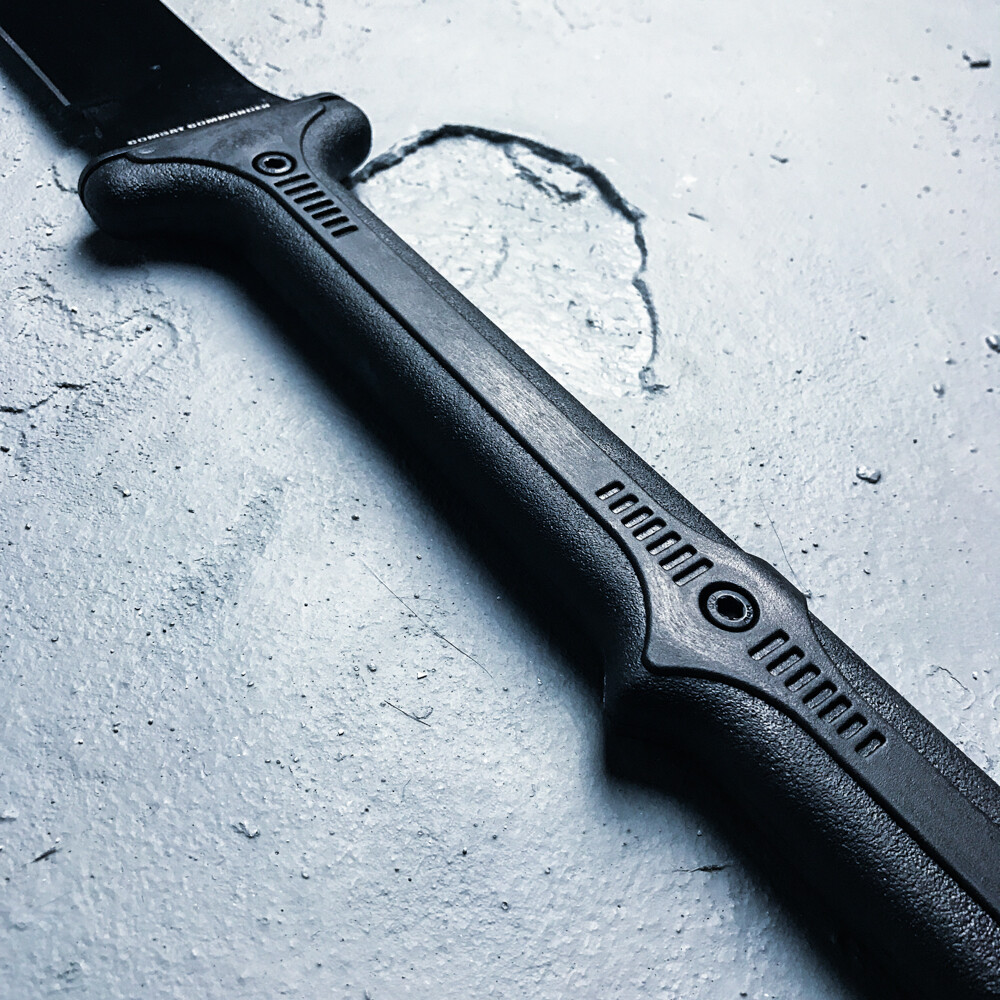 40" Thai Nagi Combat Tactical Sword Machete Carbon Steel Blade with ...