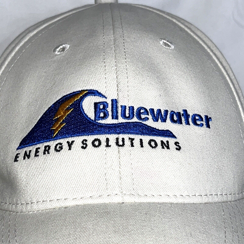 Bluewater Hat Energy Solutions Beige Embroidered Adjustable | eBay