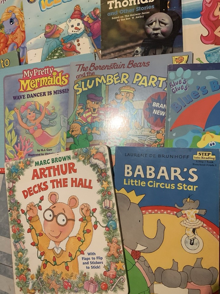 VTG Lot Of 28 Children’s Books Berenstain Bears, My Little Pony ...