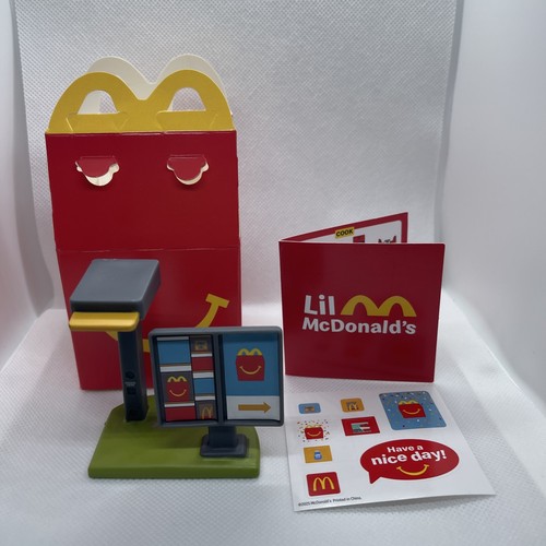 2025 McDonald's Lil McDonald's Happy Meal Toy mini DRIVE THRU w/mini ...