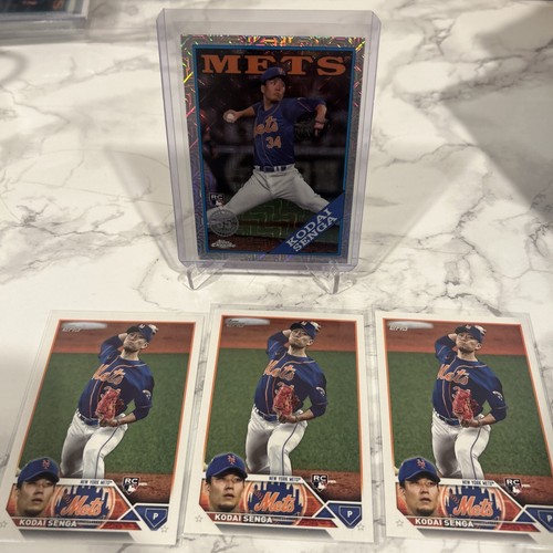 2023 Topps Series 2 Baseball Lot Kodai Senga RC #362 Base (3) +KODAI ...