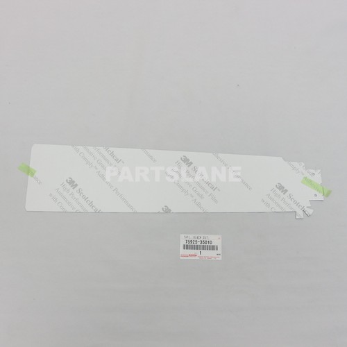 75925-35010 Toyota OEM Genuine TAPE, BLACK OUT, NO.3 RH | eBay