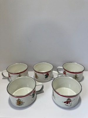 5 Vintage Hallmark Jan Karon Enamel Mitford Soup Chilli Mug | eBay
