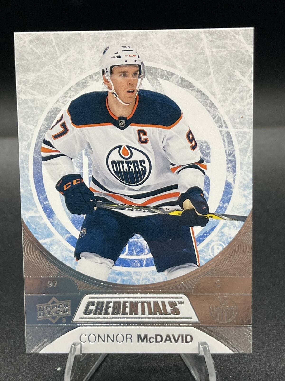 2021-22 CONNOR McDAVID UPPER DECK CREDENTIALS BASE CARD # 1 | eBay