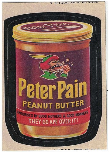 1974 Topps Original Wacky Packages 6th Peter Pain | eBay