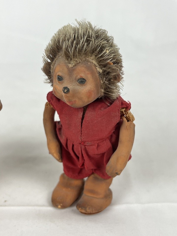 VINTAGE STEIFF MECKI AND MICKI HEDGEHOGS | eBay