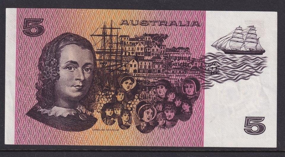 AUSTRALIAN BANKNOTE: 1974 $5 PHILLIPS / WHEELER # LF 19 / 47 | eBay
