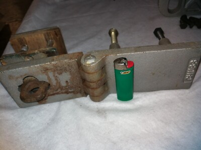 used Chubb hercules padbolt - staple and hasp - heavy duty | eBay Australia