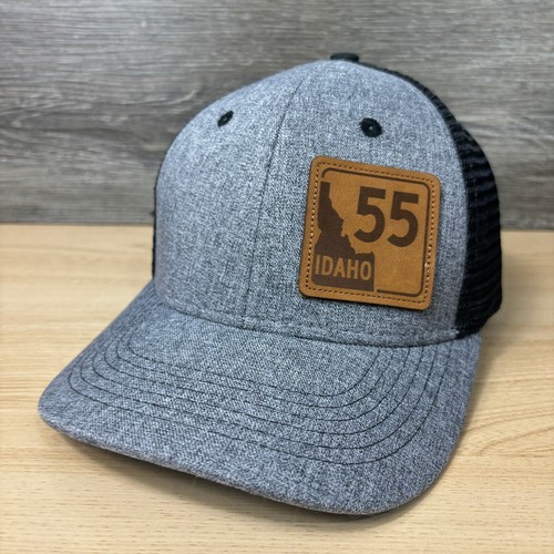 Idaho 55 Hat Cap Snapback Gray One Size Adjustable Outdoors | eBay