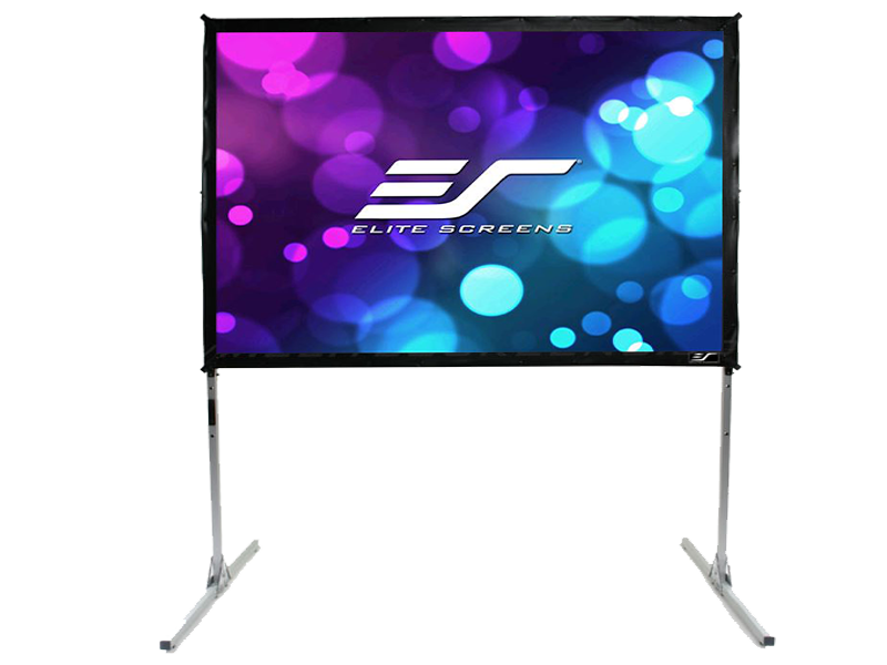 ELITE SCREENS QUICKSTAND FAST FOLD LEINWAND PRO - MOBILELEINWAND | eBay