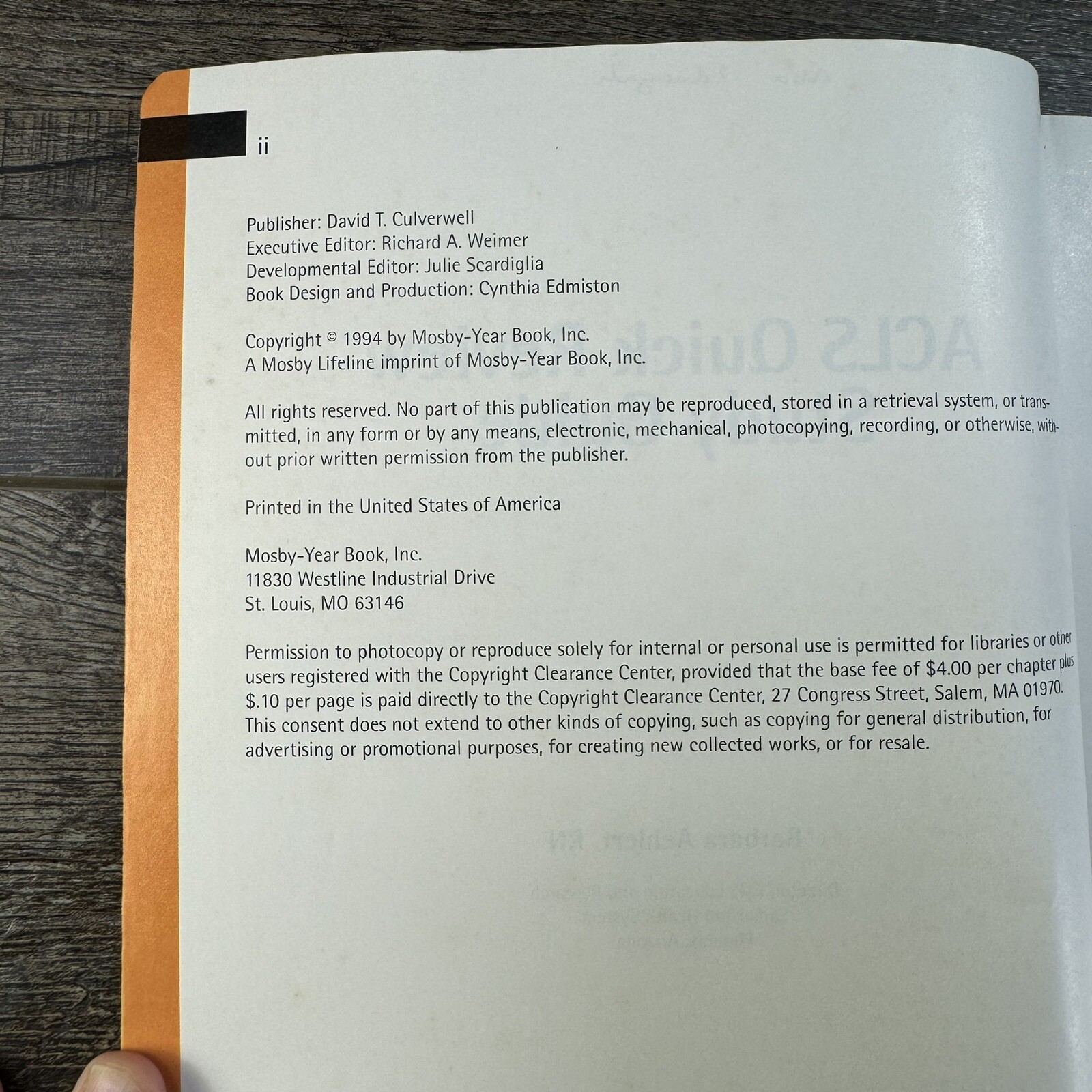 ACLS Quick Review by Aehlert, Barbara , Paperback 9780815100072 | eBay