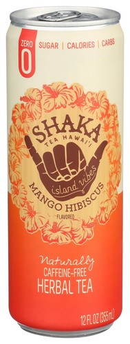 Shaka Tea Herbal Mango Hibiscus Ready to Drink 12 fl oz (Pack of 12) | eBay