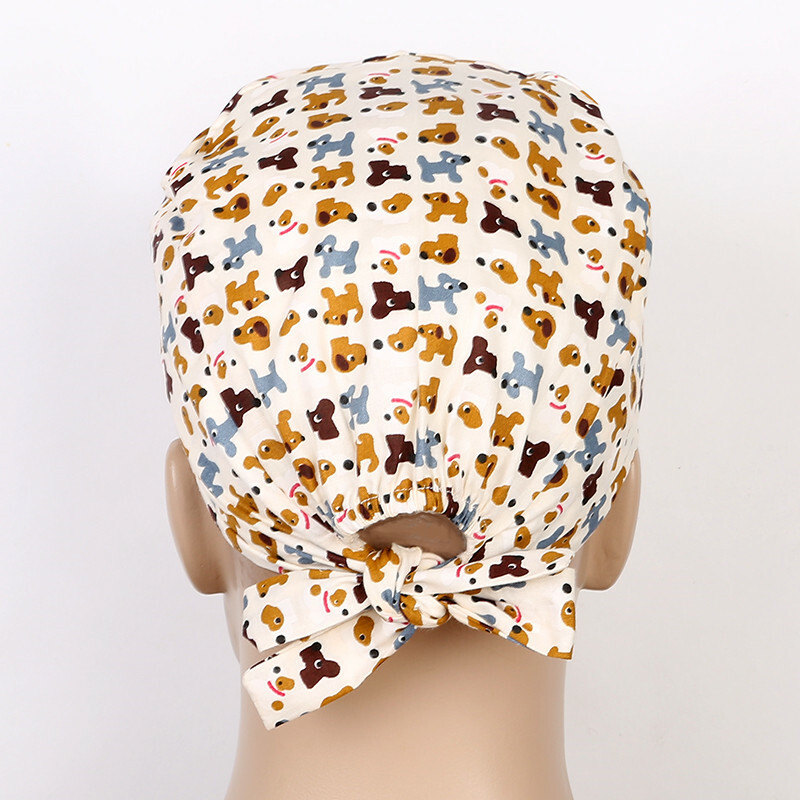 Medical Cap Doctor Surgical Hat Work Scrub Clean Nurse Head Cover ...