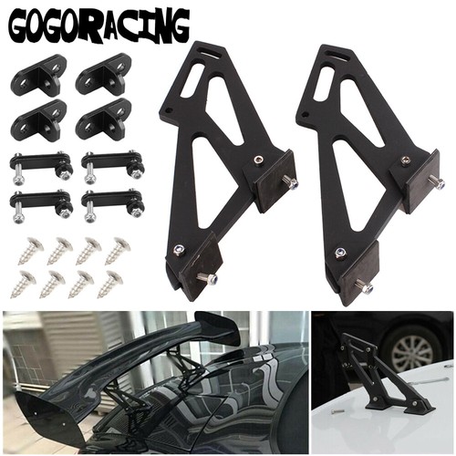 7" Spoiler Legs Mount Brackets Universal Car Rear Wing Trunk Racing ...