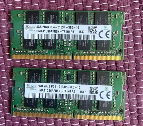 Ram 16GB KIT 2x 8GB DDR4-Laptop Memory Ram PC4 - Micron - Samsung- SK ...