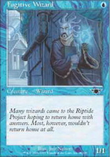 MTG: Fugitive Wizard [Moderately Played] Legions Magic the Gathering ...