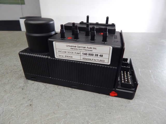 94 MERCEDES S500 Coupe W140 Central Door Lock Vacuum Pump OEM ...
