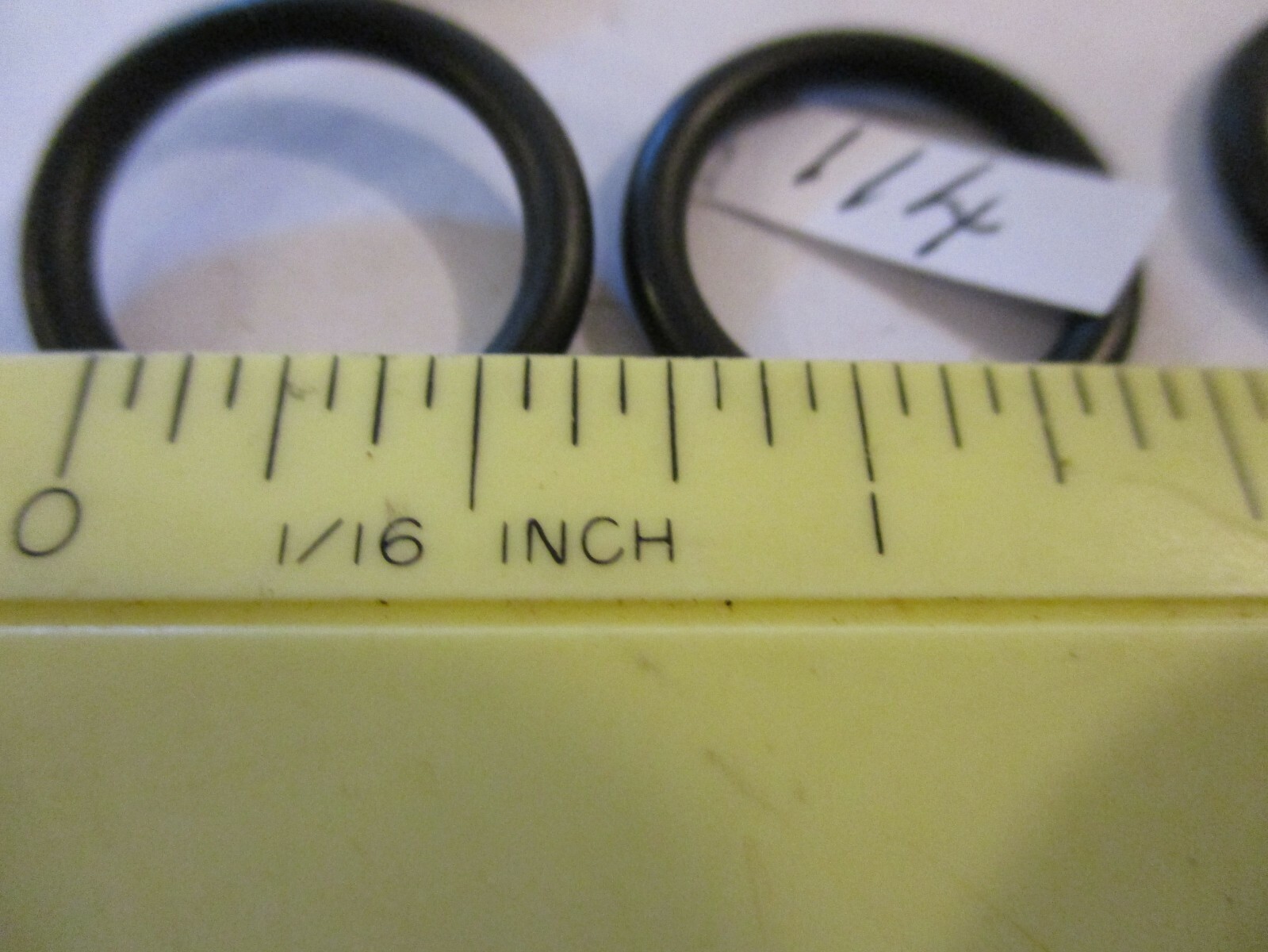 114 O-ring. 5/8" ID x 13/16" OD x 3/32" thick. Buna-70. Quan 5. | eBay