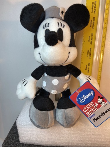 DISNEY SEGA Series 1 - MONOCHROME MINNIE MOUSE PLUSH 9" New w/Tag | eBay
