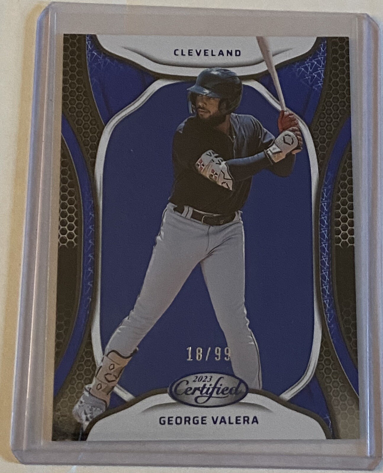 2023 Panini Chronicles George Valera blue parallel card #’d to 99 ...