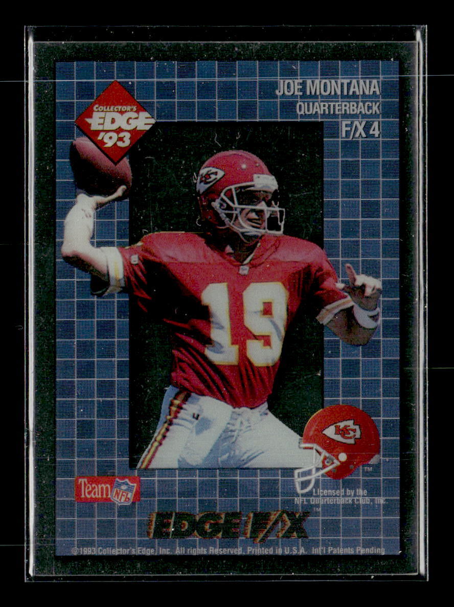 1993 Collector's Edge - Edge F/X Gold #F/X4 Joe Montana for sale online ...