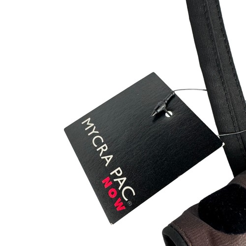 Mycra Pac Polka Dotted Long Sleeves Zip Front Rain Coat & Shoulder Bag Brown NWT | eBay