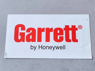 Nice Garrett by Noneywell Turbo Manufacturer RED Logo Emblem Sticker ...