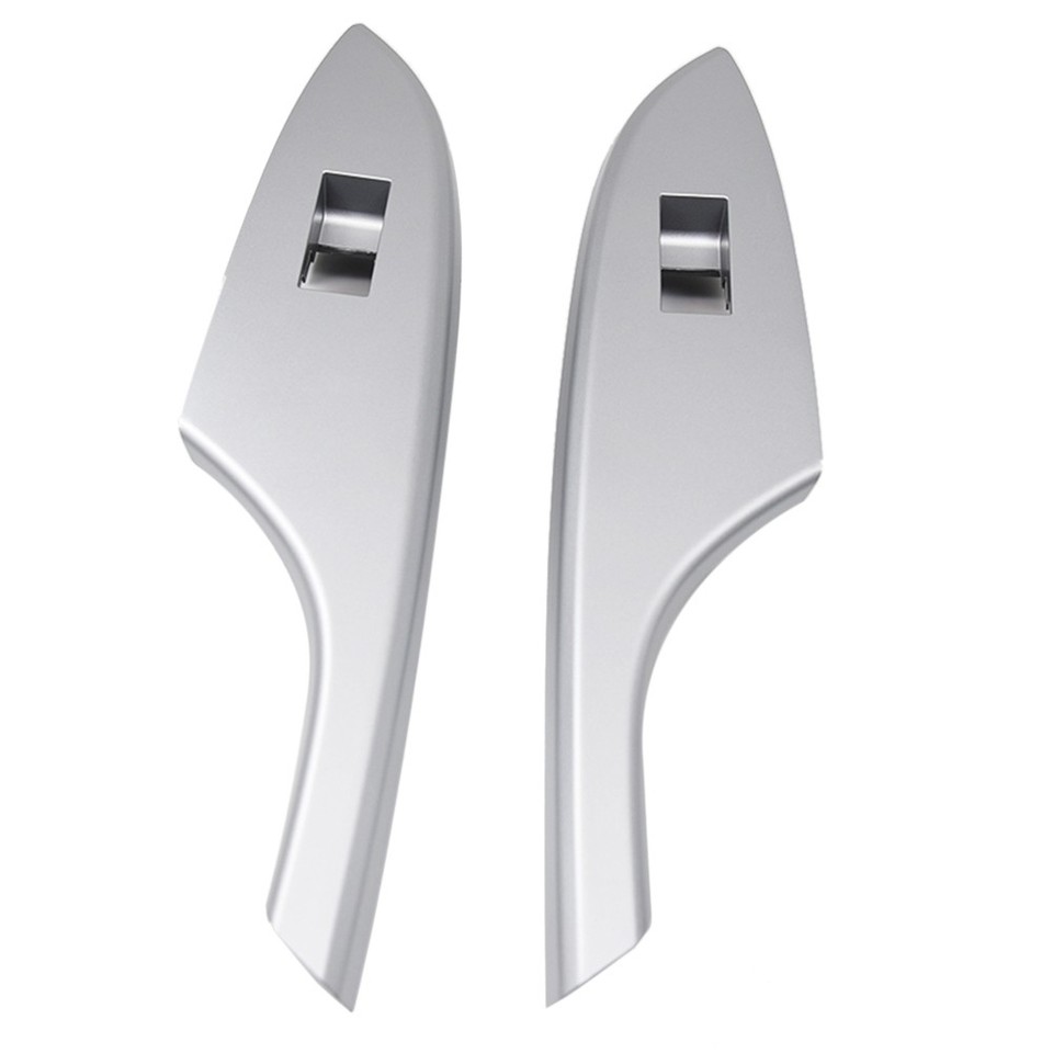 4PCS Car Door Window Bezel Trim Window Glass Panel Armrest Lift ...